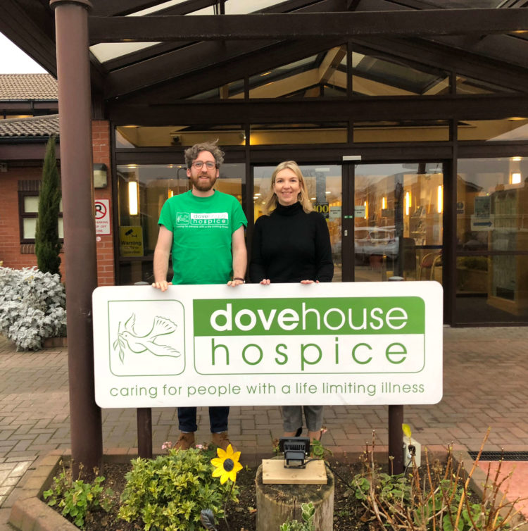 Door Raises £500 for Dove House Hospice | Hurst Doors UK